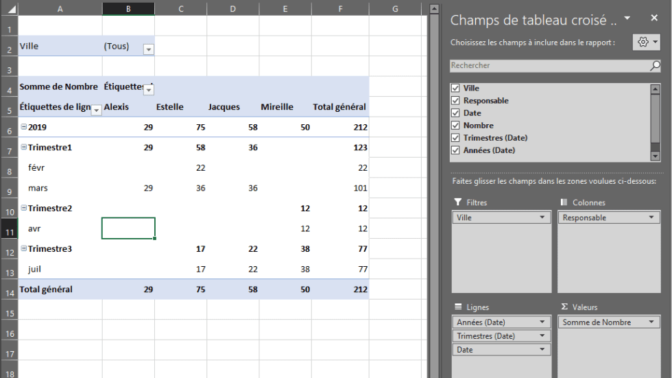 Tuto sur les Segments Microsoft Excel - Les Experts Excel