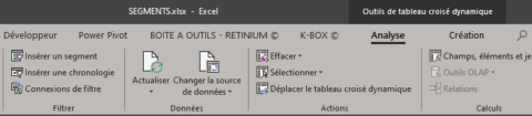 Tuto sur les Segments Microsoft Excel - Les Experts Excel