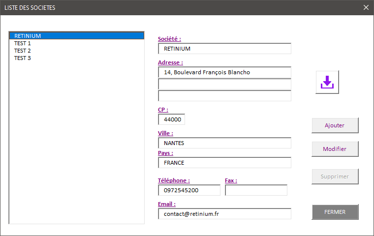 Tuto Excel - Présentation de l'outil de gestion des stocks
